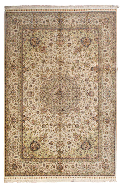 Seda Collection Pure Silk Hand-Knotted Rug 6'8''x9'11'' – Rugpublic